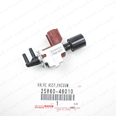 Genuine Toyota 4Runner Sequoia GS300 IS300 Vacuum Switching Valve 25860 ...