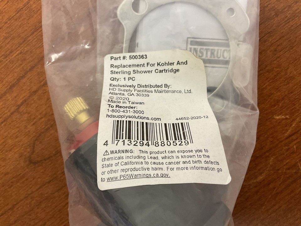 HD SUPPLY MIXER CAP FOR PRESSURE BALANCE K-304 1/2" SHOWER VALVE | eBay