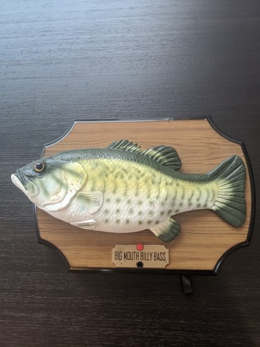 Vtg 1999 Gemmy Big Mouth Billy Bass Singing Fish Works | eBay