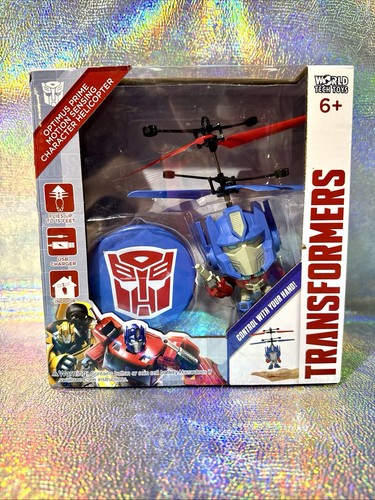 World Tech Toys: Transformer Optimus Prime Motion Sensing Helicopter ...