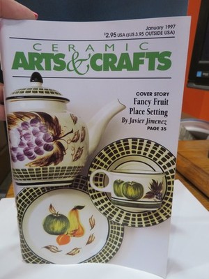 Ceramic Arts & Crafts Magazine ~ JANUARY 1997 -FREE SHIPPING | eBay