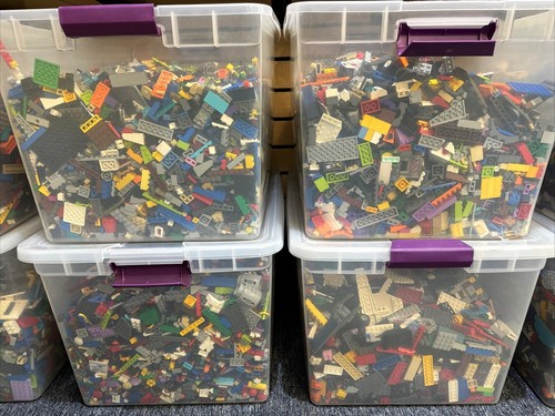 LEGO 10 lbs Pounds Random Parts Pieces Building Plates Blocks Washed ...