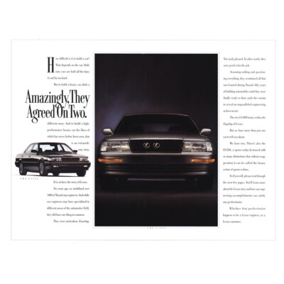 1989 Lexus LS400: 1400 Perfectionists To Agree On One Thing Vintage ...
