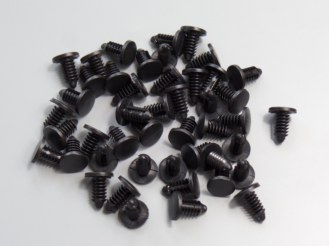 10X ABDECKSTOPFEN CLIPS FÜR MERCEDES W202 W203 W204 W210 W211 W220 ...