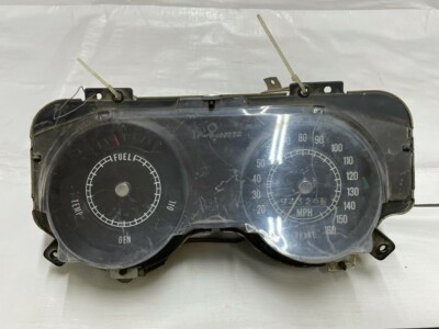 1969 Pontiac Firebird Dash Gauge Instrument Cluster 160 mph Speedo ...