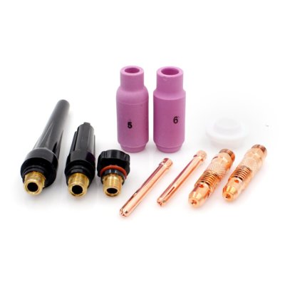 TIG Welding 10N23 Collet Body 10N31 1/16''1.6mm Alumina Nozzle 10N49 ...