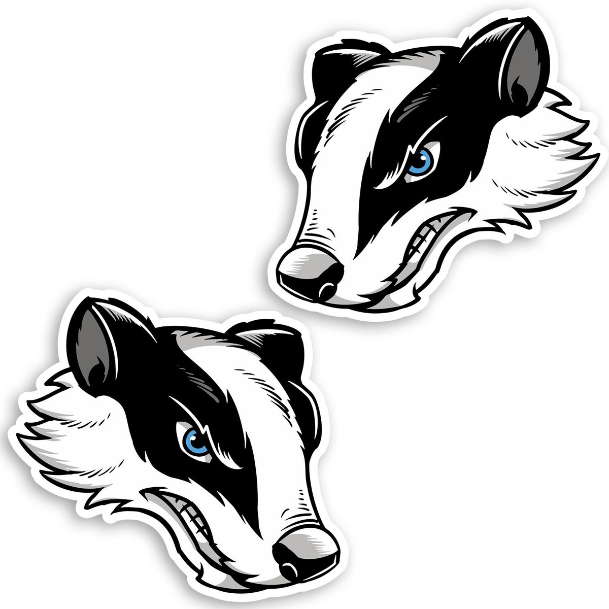 Angry Badger Drawing