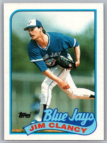 1989 Topps Baseball #219 Jim Clancy Toronto Blue Jays | eBay