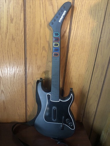 Playstation 2 PS2/PS3 RedOctane KRAMER STRIKER Guitar Hero Wireless No ...