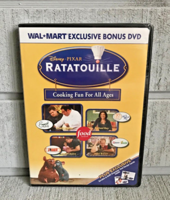 Disney Pixar RATATOUILLE DVD ~ Walmart Exclusive Bonus DVD ~ NEW SEALED ...