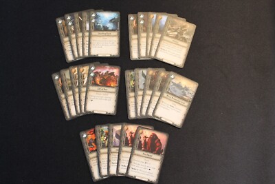 LOTR - Journeys In Middle Earth Shadowed Paths - Replacement Hero Cards ...