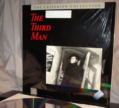 'THE THIRD MAN' on Criterion Digital Lase rDisc, Like New in Opened ...