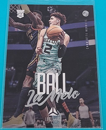 2020 Chronicles Luminance RC #147 LaMelo Ball Char Hornets Basketball ...