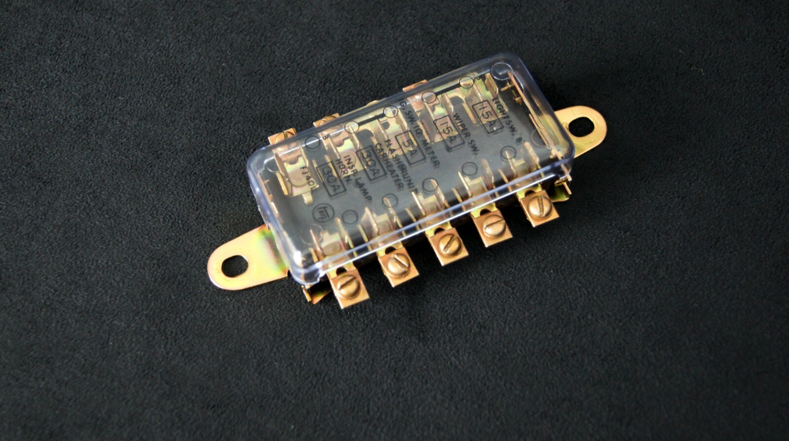 Toyota Land Cruiser FJ25 FJ40 Factory Fuse Box. Rare 5 Fuse Type with ...