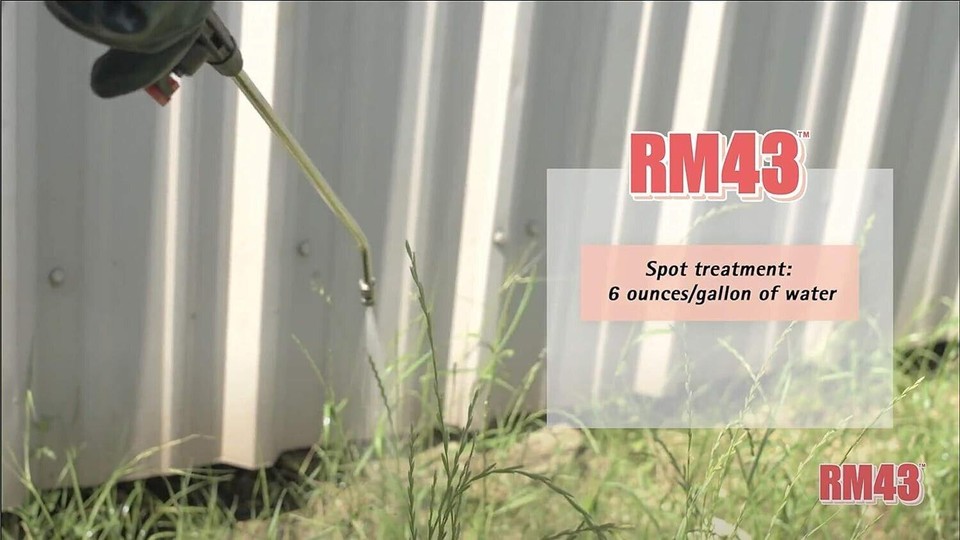 Rm43 76502 32oz Total Veg Control Glyph Imazapyr Weed Preventer, 0.25 ...