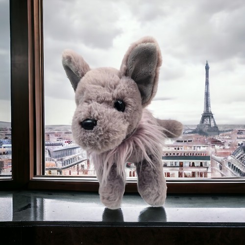 Douglas the Cuddle Toy Lilac French Bulldog Plush Bougie Sparkly Collar ...