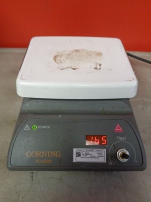 Corning PC-400D Hot Plate, 5"x7" White Ceramic Top, Digital Display ...