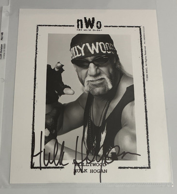Signed - Hulk Hogan 8x10 Photo Autograph - WWF WCW WWE AEW | eBay