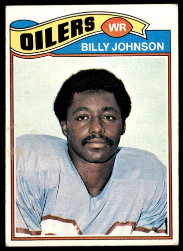 1977 Topps #59 Billy Johnson VG-EX Houston Oilers | eBay