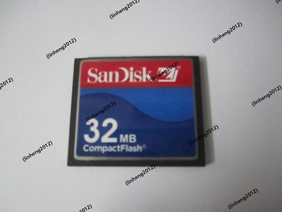 10PCS 32MB Sandisk Compact Flash Card 32MB CF Memory card SDCFB | eBay
