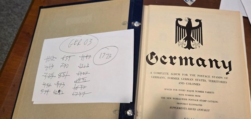 GER03 - Minkus Germany Specialty Album - Over 1700 Stamps! | eBay