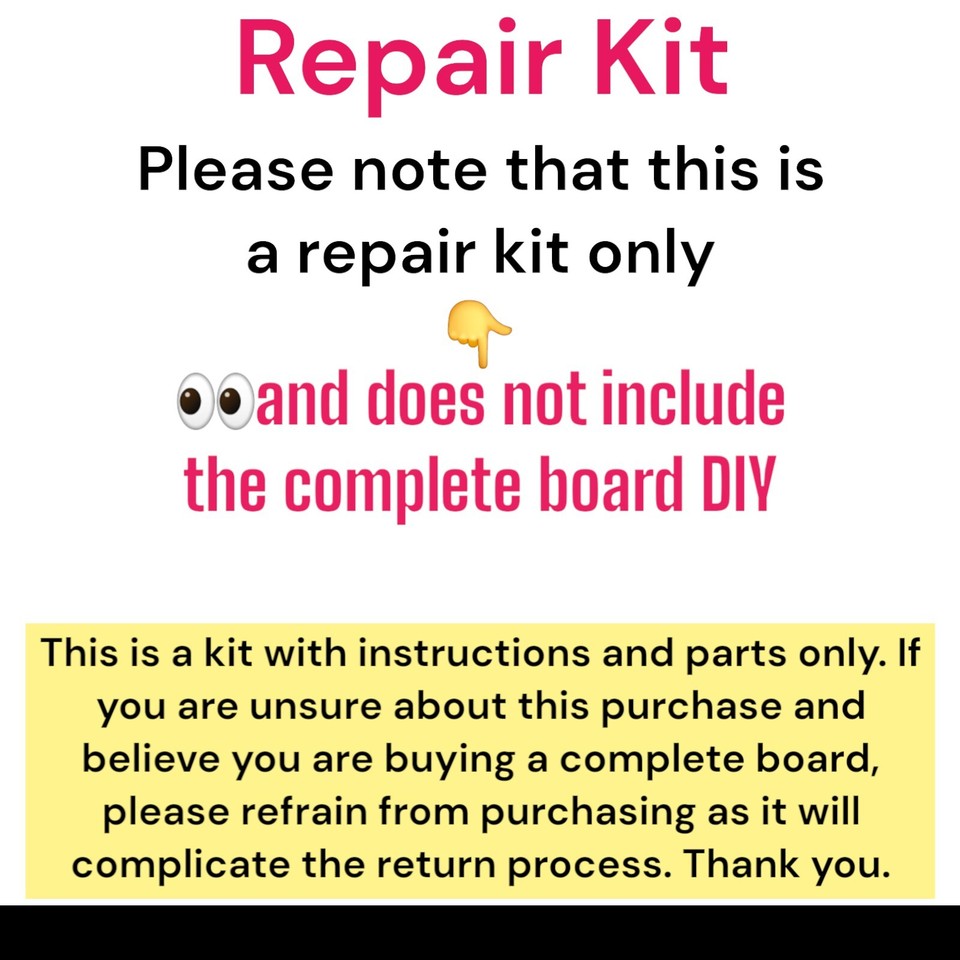 Repair Kit 8564543 8564542 8269187 Whirlpool Dishwasher Control Board ...