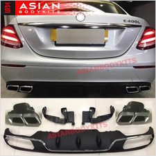 Mercedes-Benz E Class AMG W213 Rear Bumper Diffuser P/n A2138852401 Ref ...