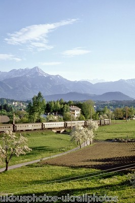OBB Class 1110 heads for Villach, 1969 Austrian Rail Photo ER1230 | eBay UK