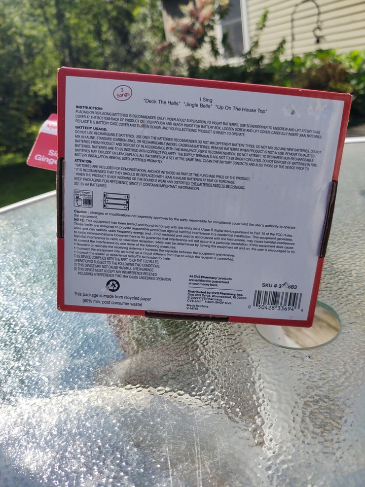 Singing Gingerbread Merry Brite, Works | eBay