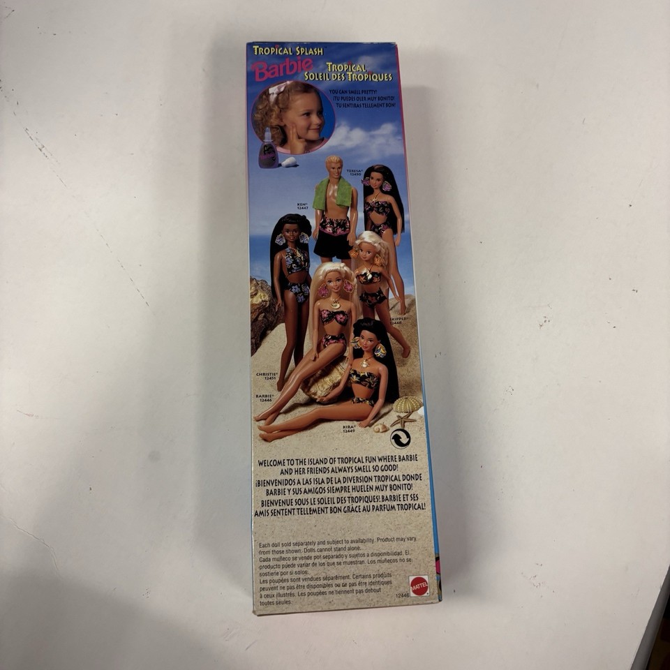 Barbie Tropical Splash Doll Mattel 1994 #12446 NEW Unopened Mattel | eBay