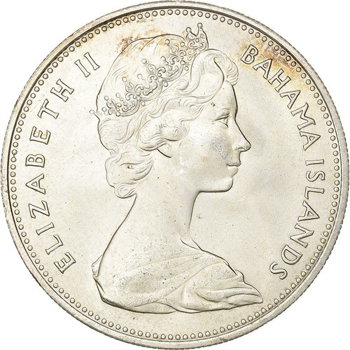 Bahamas, Elizabeth II, 2 Dollars, 1966, Silber, VZ, KM:9 | eBay.de