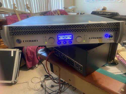 Crown I-Tech 6000 Power Amplifier – Reliable High-Performance Amp | eBay