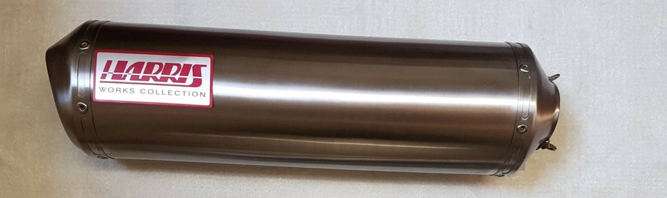 SUZUKI GSF1200 BANDIT - S EXHAUST HARRIS WORKS SLIP ON ROAD LEGAL 2005/ ...