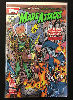 MARS ATTACKS 1 TERRY AUSTIN FREE POSTER KEITH GIFFIN MARTIANS UFOS ...
