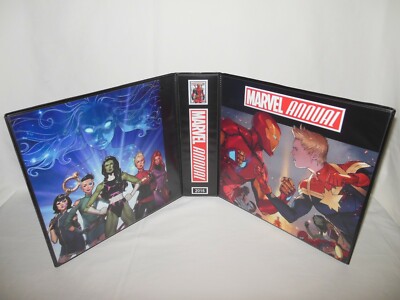 Custom Made 2 Inch Marvel 2016 Annual Binder Graphics Only | eBay