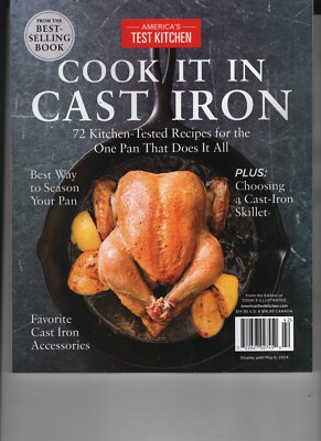 COOK'S ILLUSTRATED COOK IT IN CAST IRON RECIPES FROM AMERICA'S TEST ...