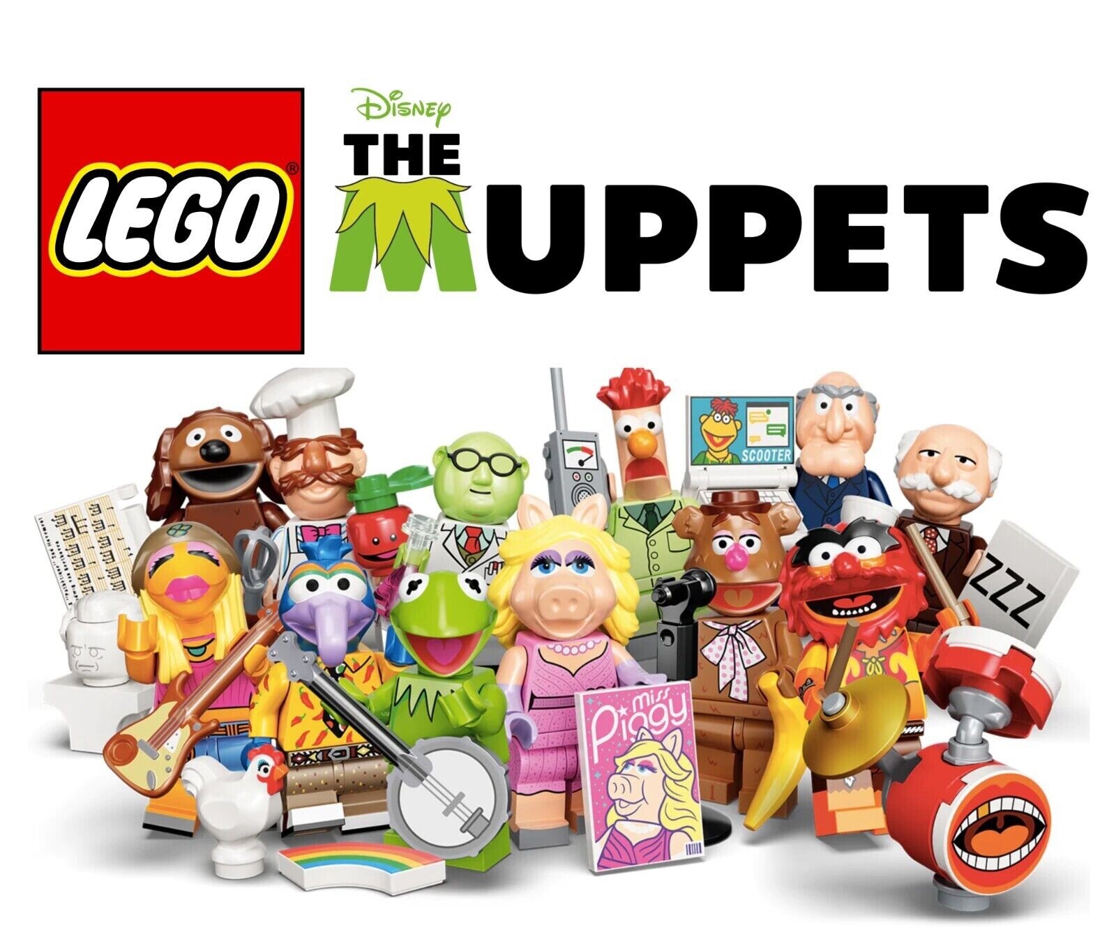 LEGO The Muppets Minifigures 71033 - Beaker | eBay