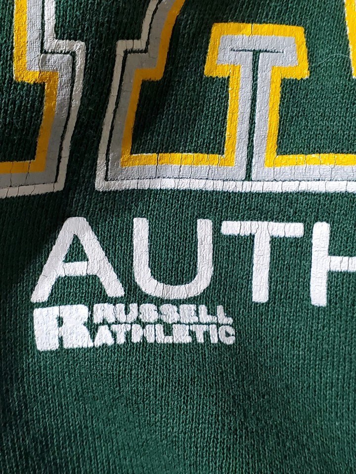 Green Bay Packers Sweatshirt Adult 1995 Medium Crewneck Russell ...