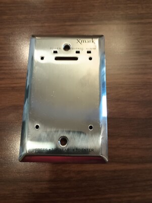 Xmark ALARM CONTROL Wall Plate, Stainless 4.5x2.75 | eBay