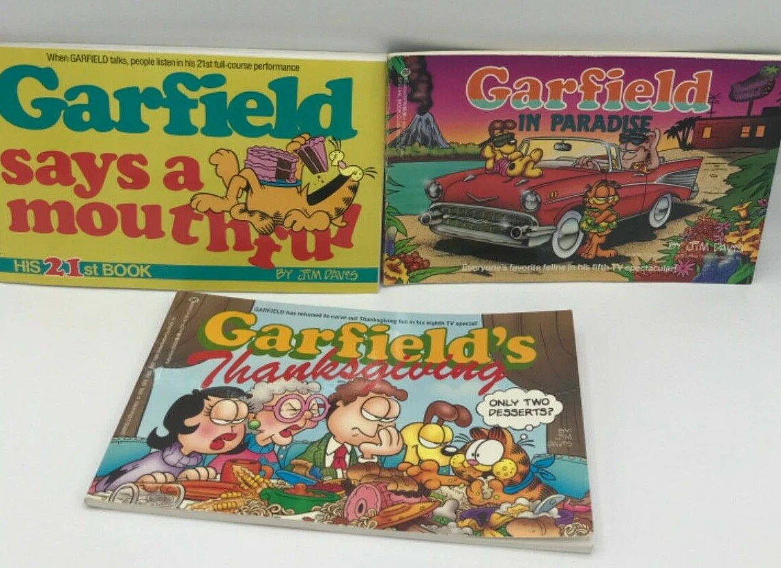 Garfield Thanksgiving Comic Strip