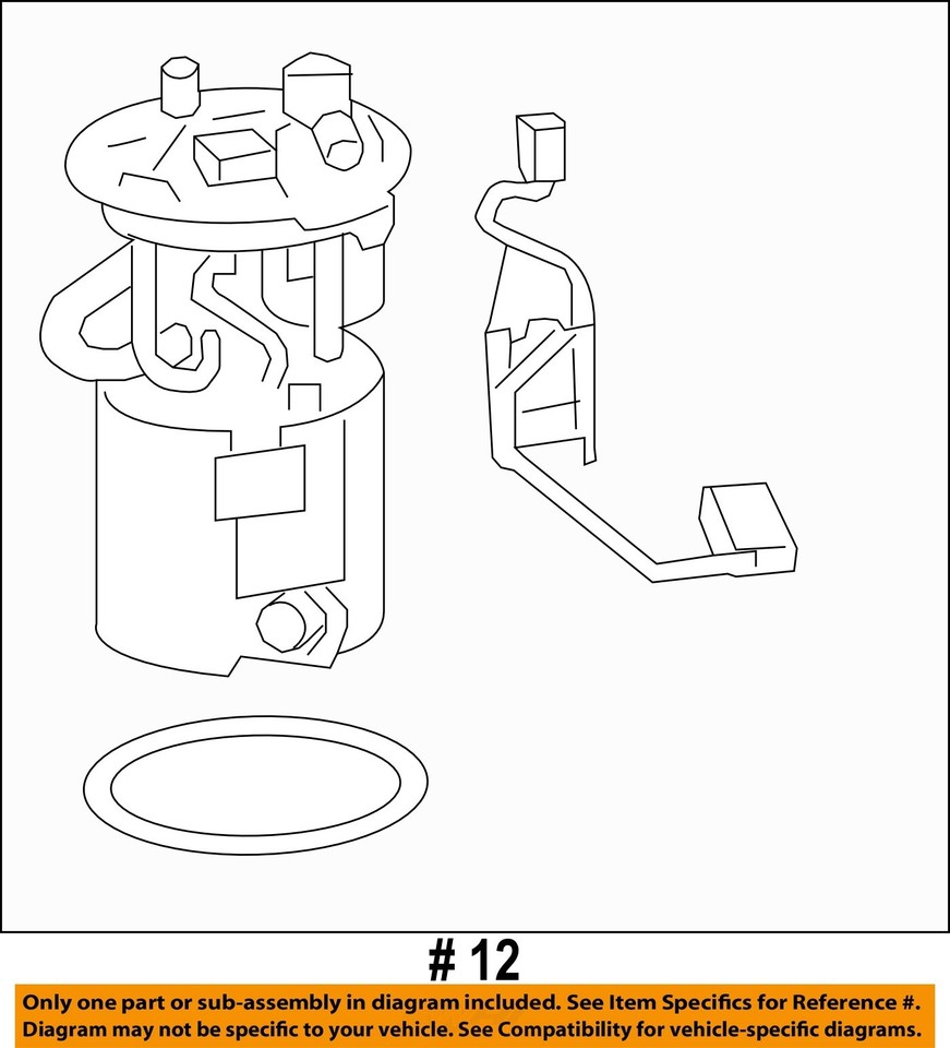 GM OEM 13-18 Sonic Fuel System Fuel System Components-Fuel Pump Assy ...