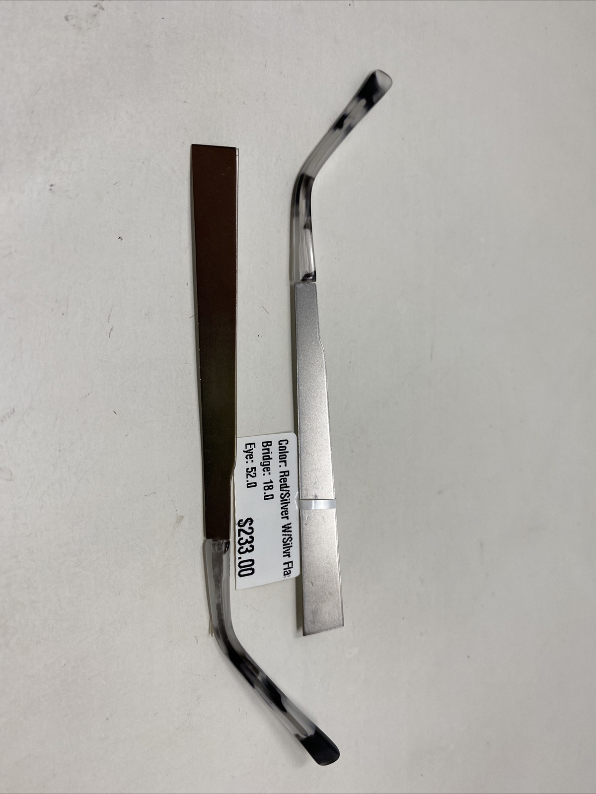NW 77th HOPOTHERMIA 138mm SILVER TEMPLE ARM PARTS /G11 | eBay