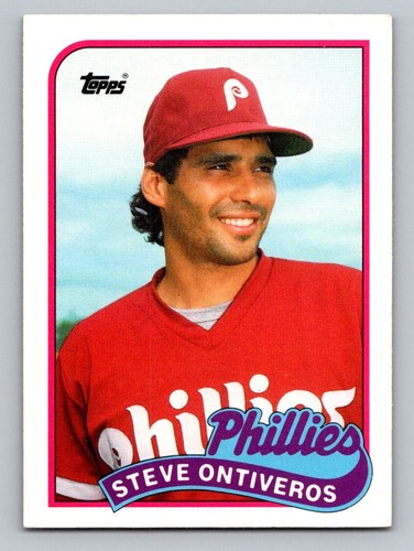 1989 Topps Traded #90T Steve Ontiveros Philadelphia Phillies | eBay