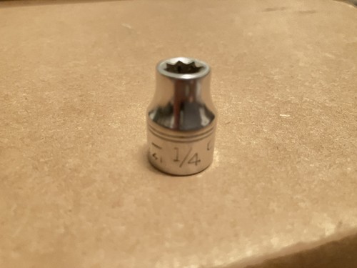 Craftsman USA 1/4" Star Socket 8 Point 3/8" Drive EE 44341 | eBay
