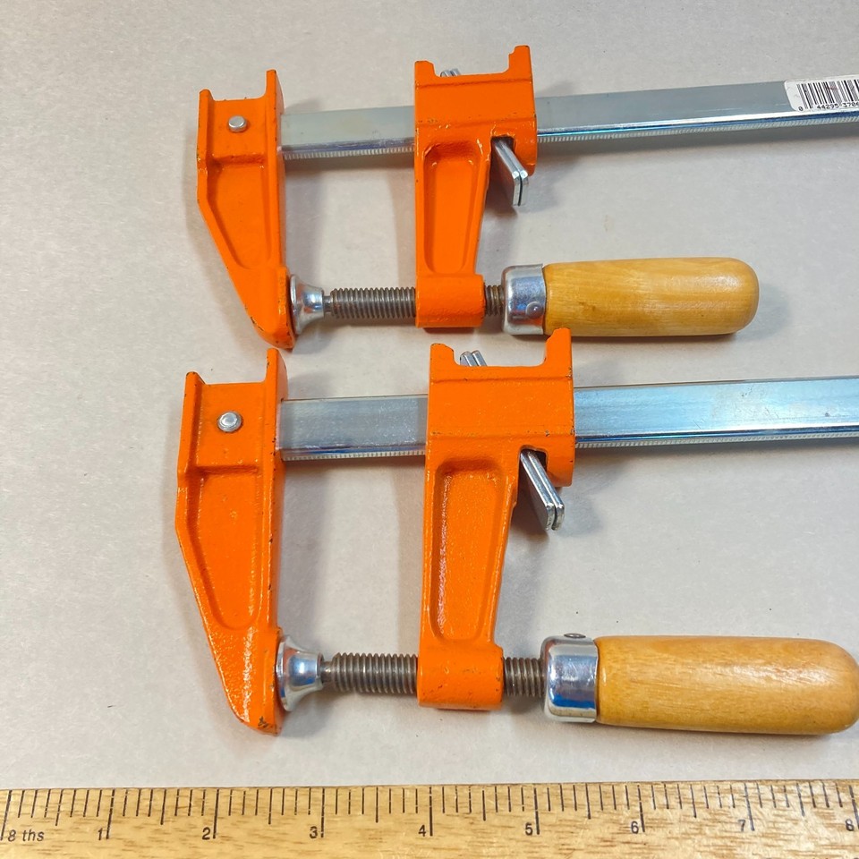 Jorgensen Clamp 2 Pc Slide Bar Wood Clamp Wood Handle #3706 USA | eBay