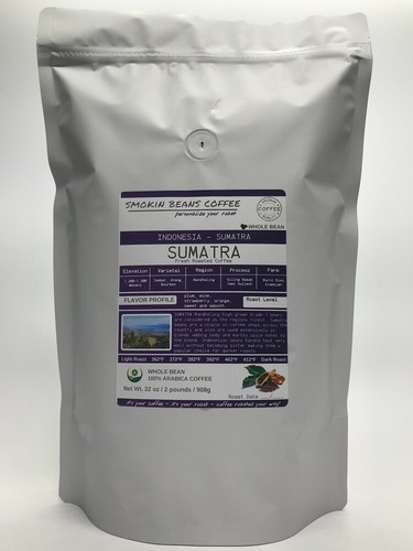 8oz/5lb - Sumantra – Indonesia – Premium Fresh Roasted To Order Coffee ...