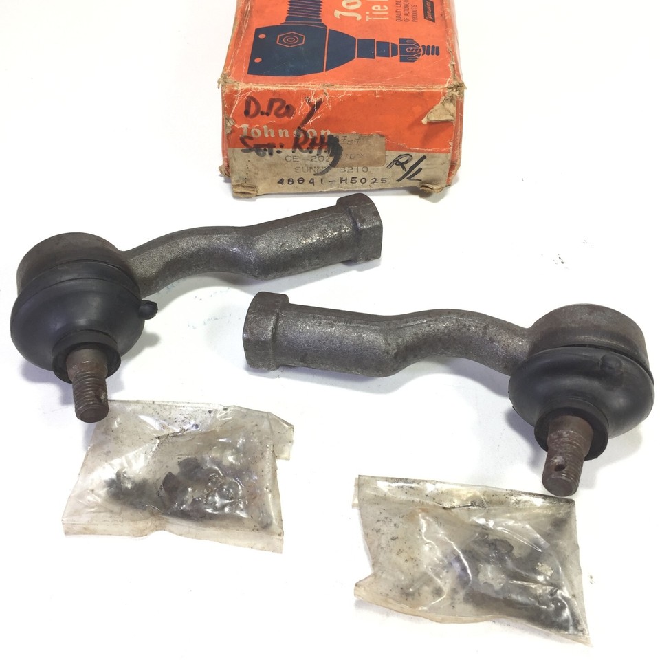 Johnson Tie Rod End Set Fits For Datsun Sunny B210 48641-H5025 | eBay