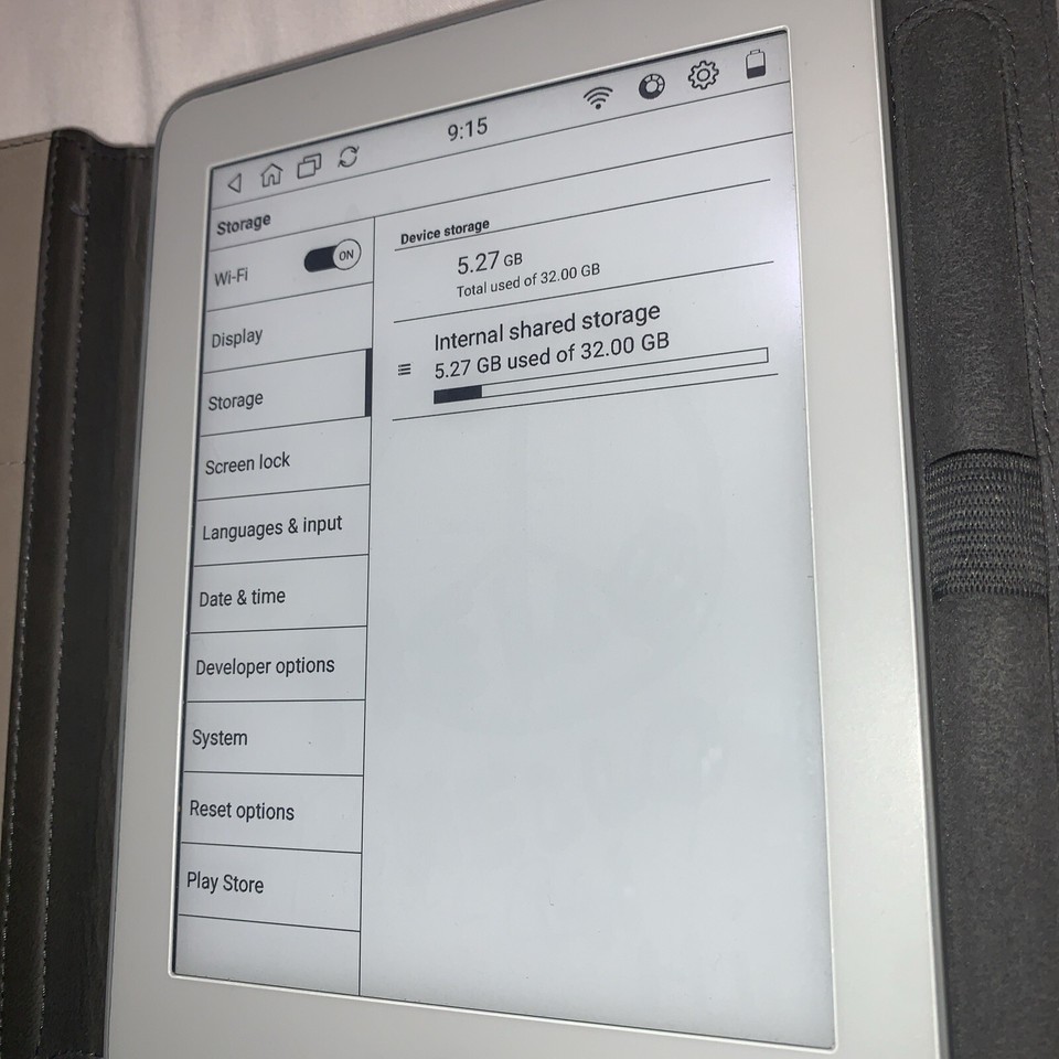 MobiScribe Origin eBook Reader & Digital Notepad Bundled with Stylus ...