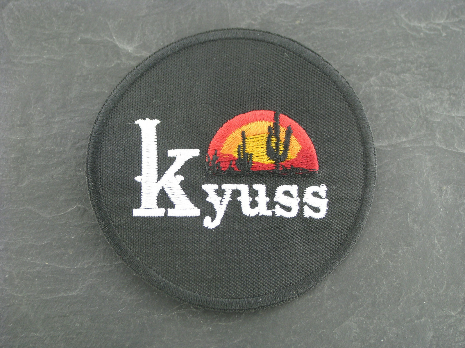Patch Aufbügler Aufnäher Patch KYUSS Stoner Wüsten Dessert Rock ...
