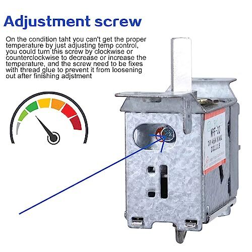 Mini Fridge Thermostat Universal WPF-20 freezer thermostat controller 2 ...